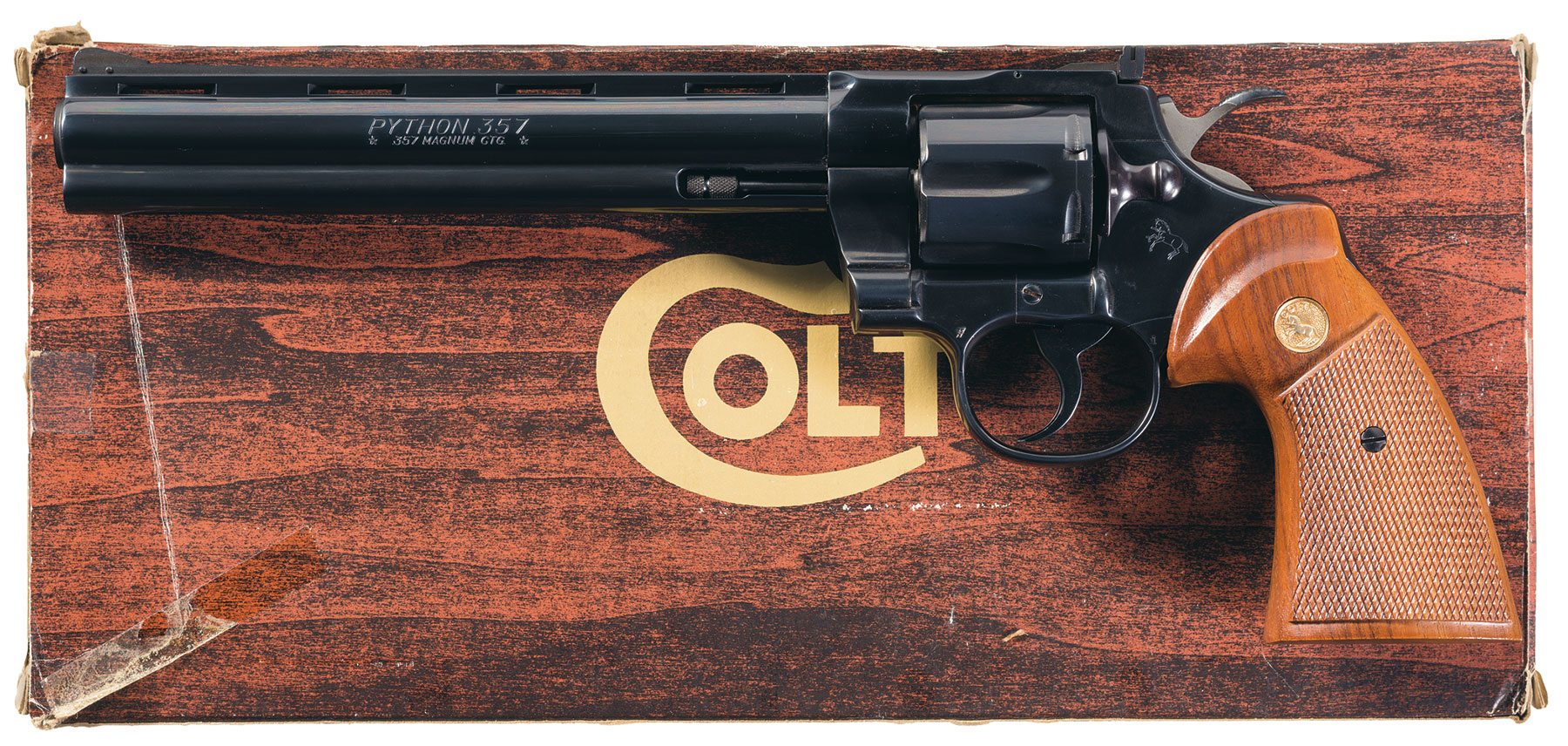 Colt Python Double Action Revolver with Box | Rock Island Auction