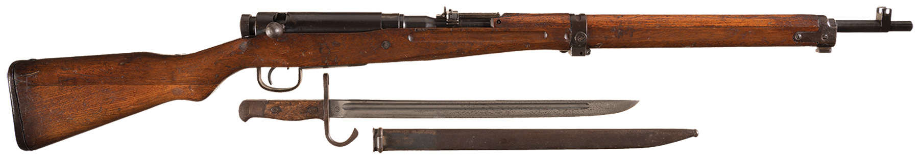 Early World War II Japanese Type 99 Sniper Rifle with Bayonet | Rock ...