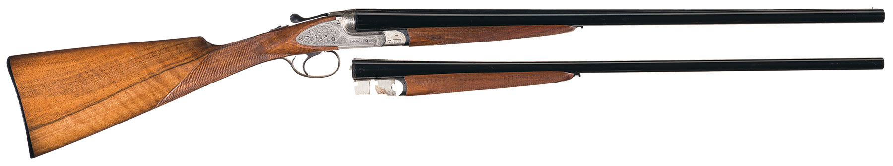 Factory Engraved Vincenzo Bernardelli Roma 4 Two Barrel Set | Rock ...
