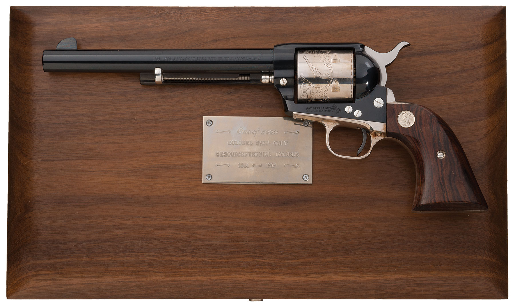Colt Colonel Sam Colt Sesquicentennial Commemorative Revolver | Rock ...