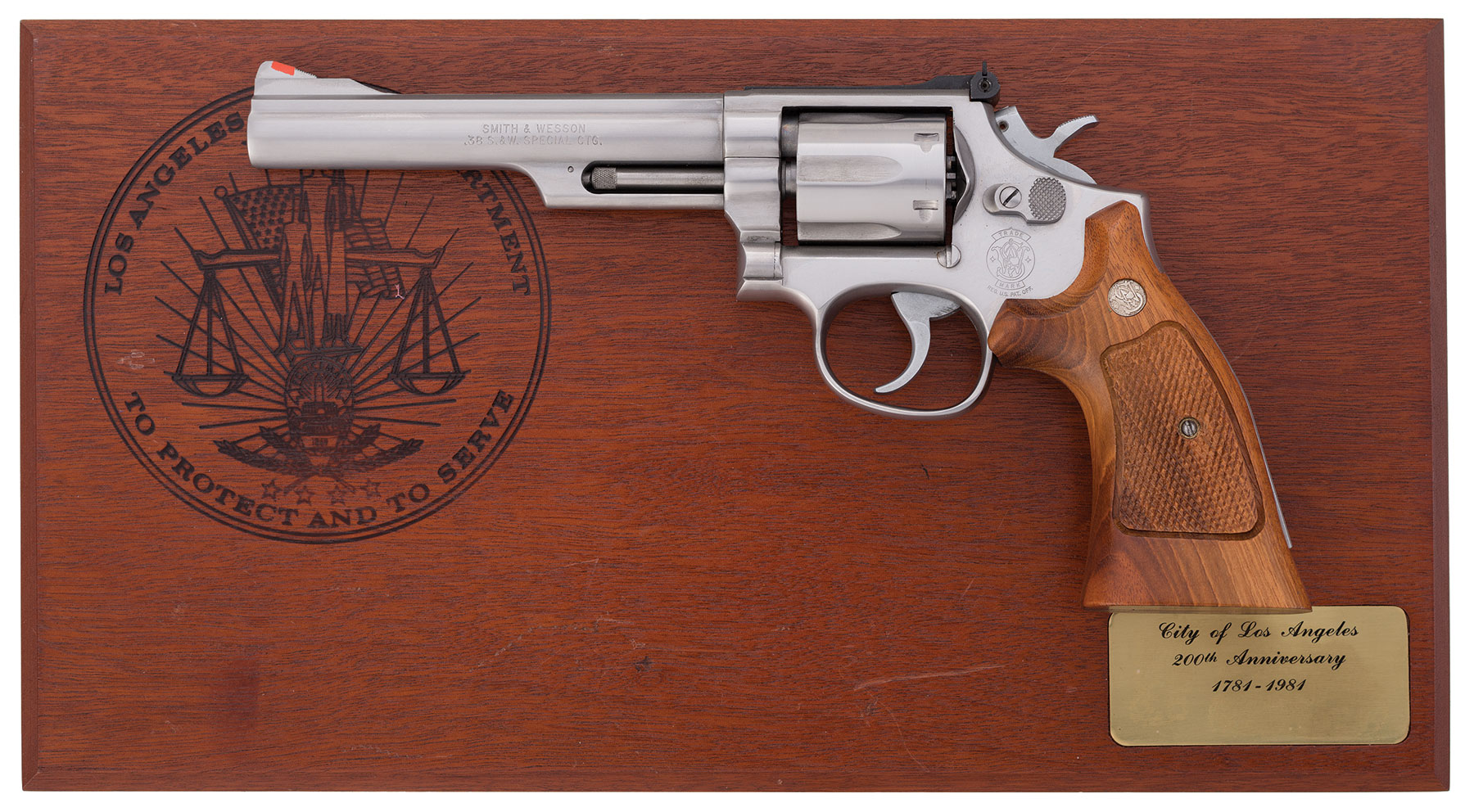 Smith & Wesson Model 68-2 LAPD with Commemorative Case | Rock Island ...