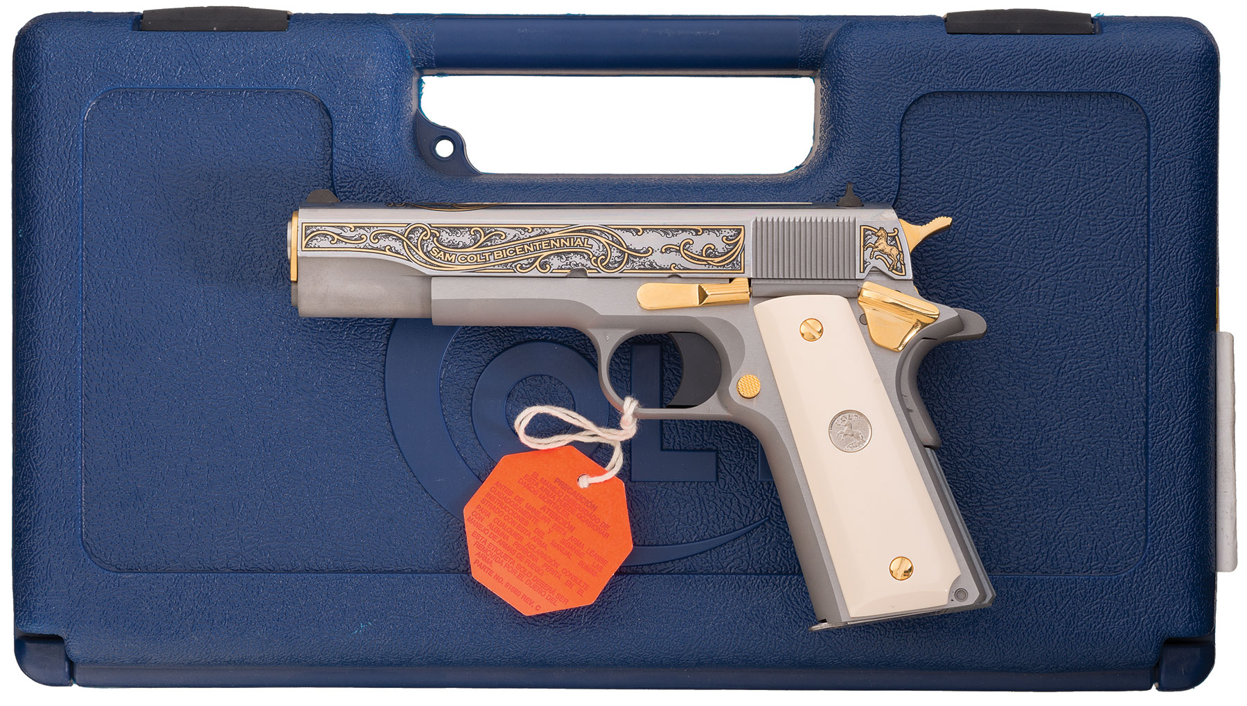 Colt Government Model 'Sam Colt Bicentennial' Pistol with Case | Rock ...