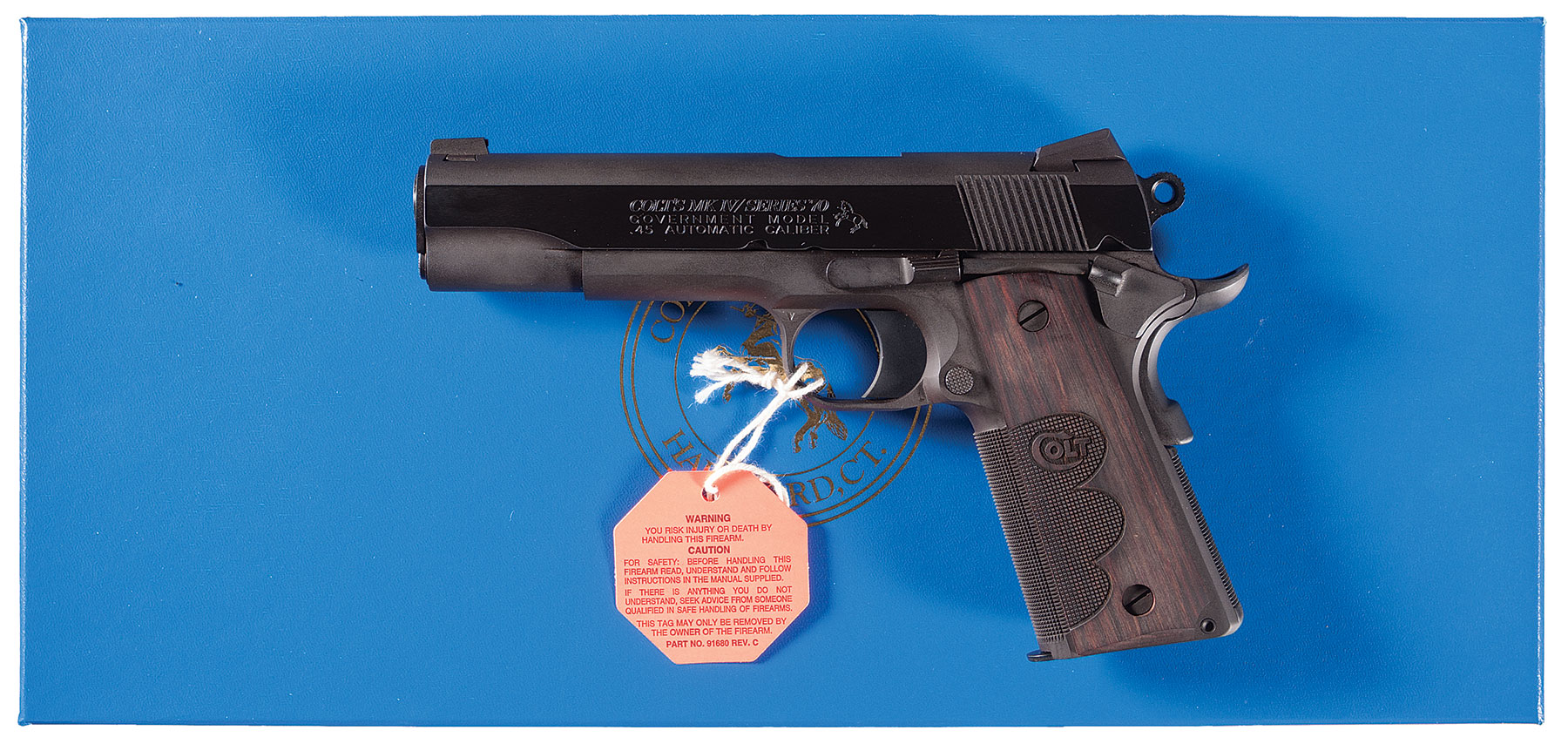 Colt Wiley Clapp 'Service Pistol' Government Model Pistol | Rock Island ...