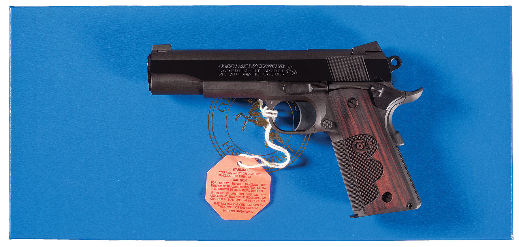 Colt Wiley Clapp 'Service Pistol' Government Model Pistol | Rock Island ...