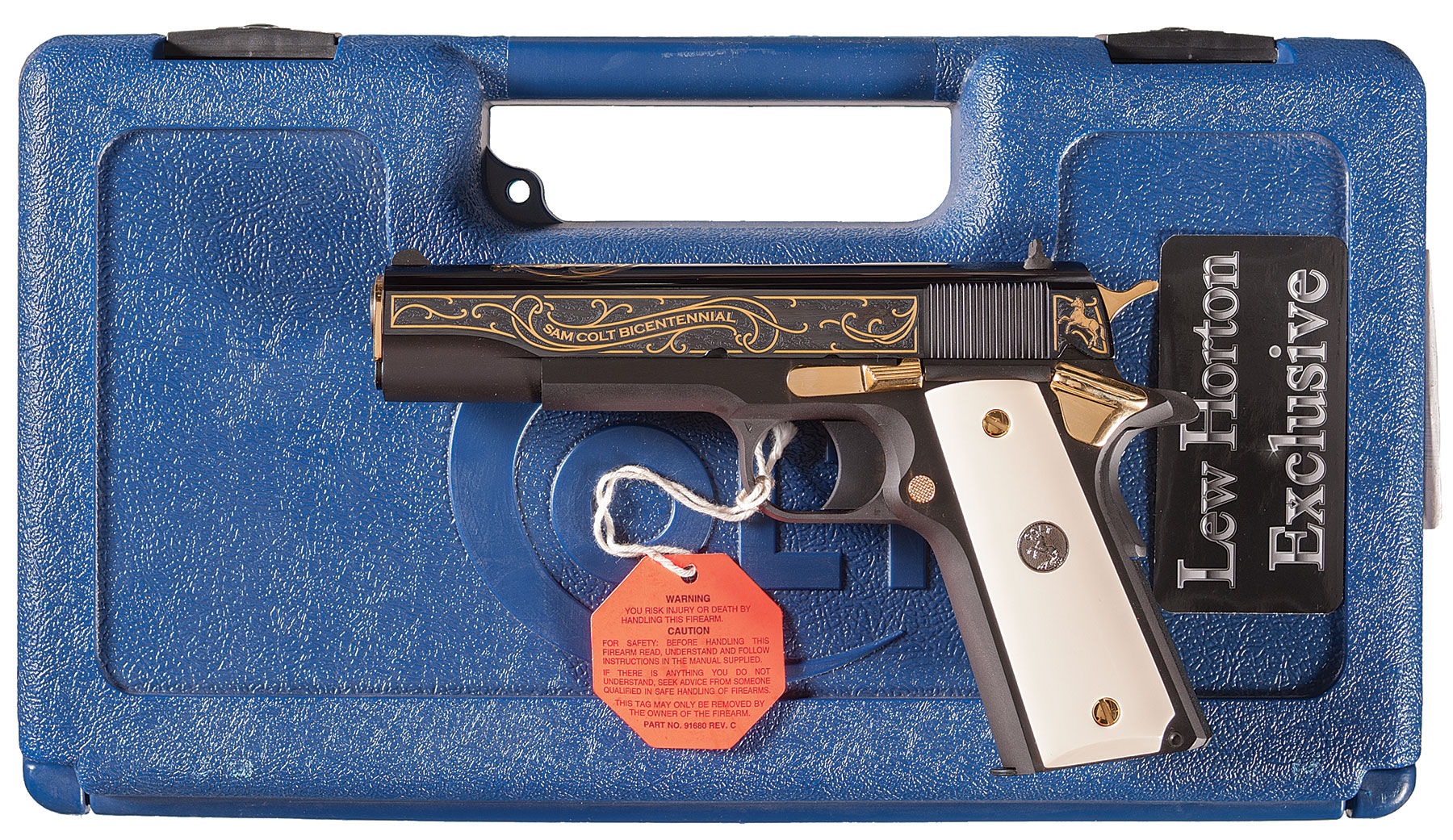 Colt Government Model 'Sam Colt Bicentennial' Pistol with Case | Rock ...