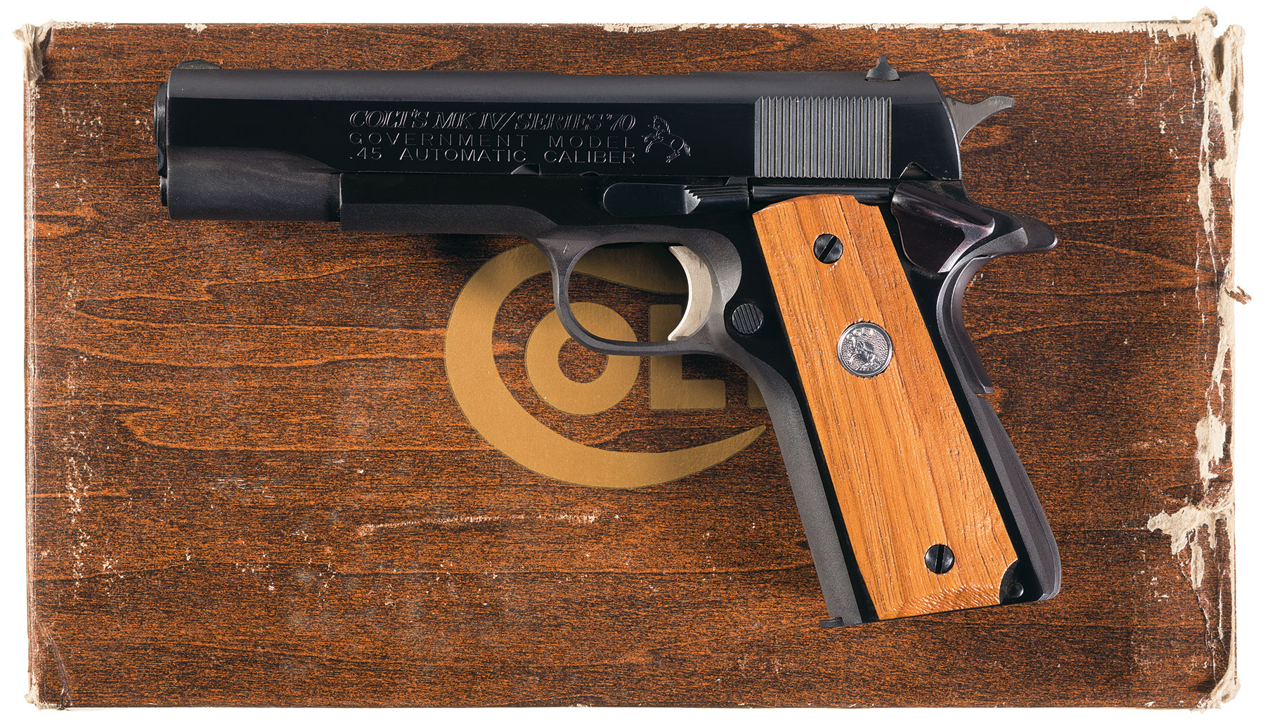 Colt Mk. IV Series 70 Government Model Pistol with Box | Rock Island ...