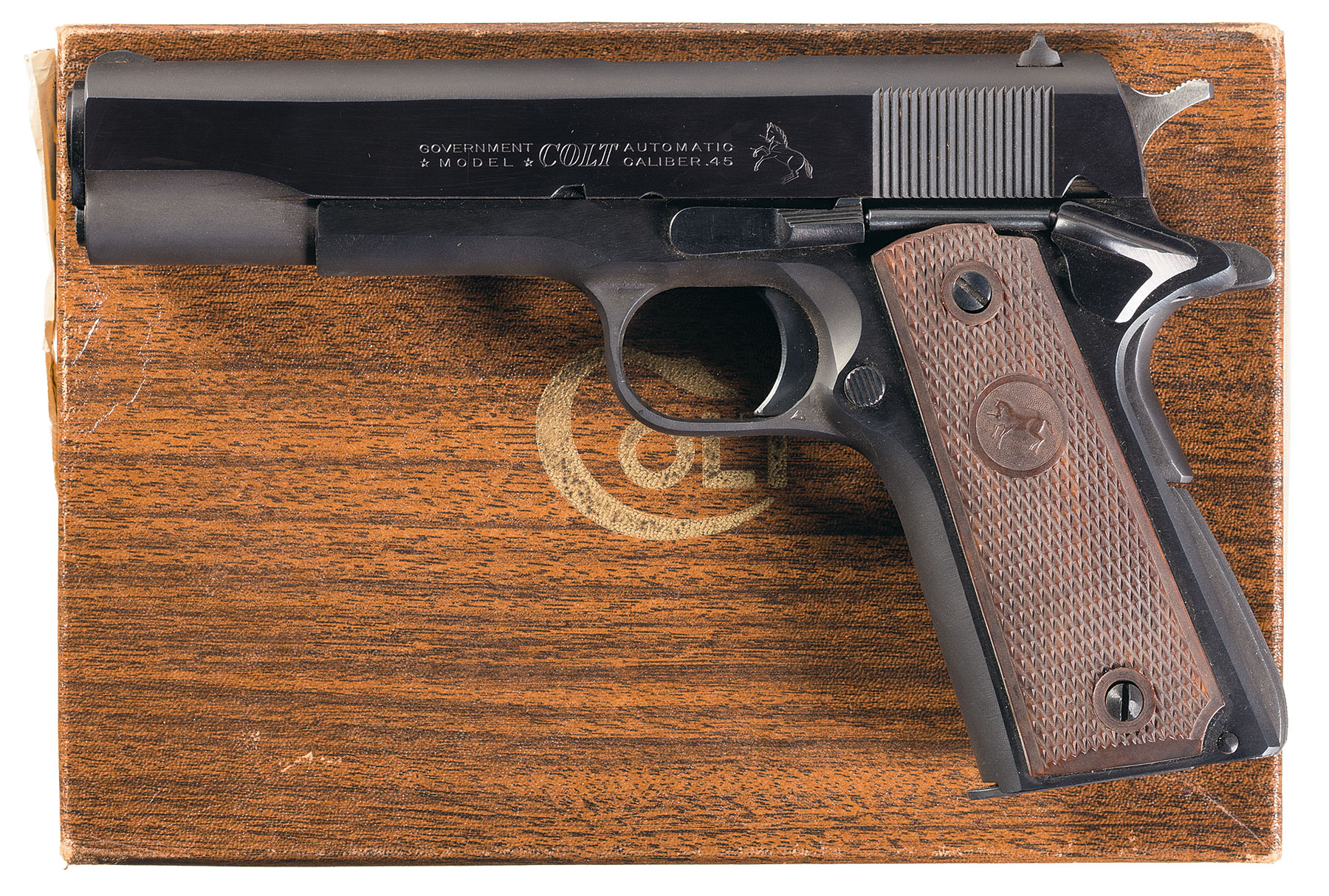 Colt Government Model Pistol with Box | Rock Island Auction