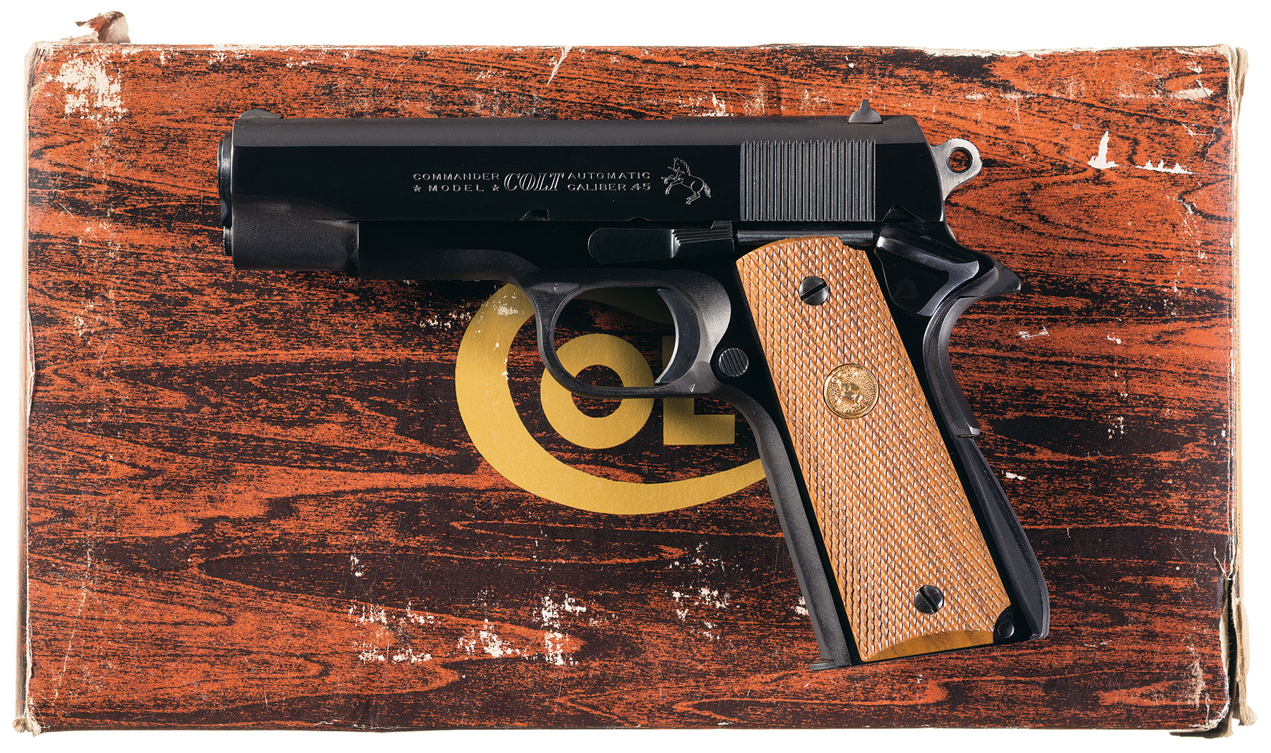 Colt Lightweight Commander Semi-Automatic Pistol with Box | Rock Island ...
