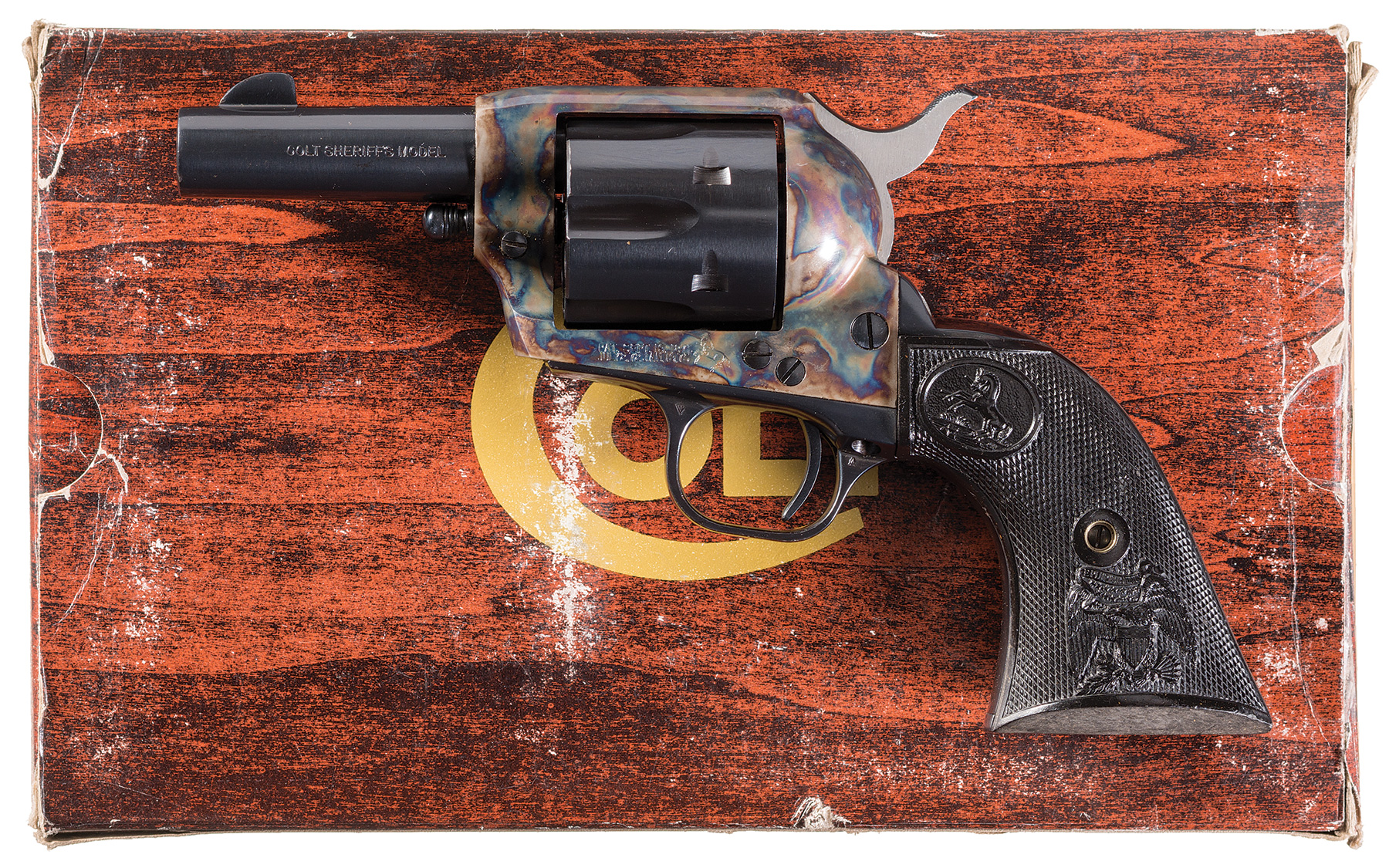 Colt Sheriff's Model Single Action Army Revolver with Box | Rock Island ...