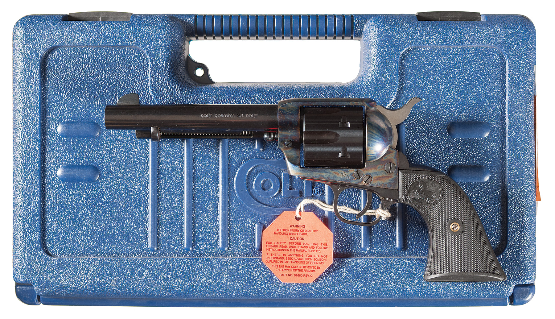 Colt Cowboy Single Action Army Revolver with Case | Rock Island Auction