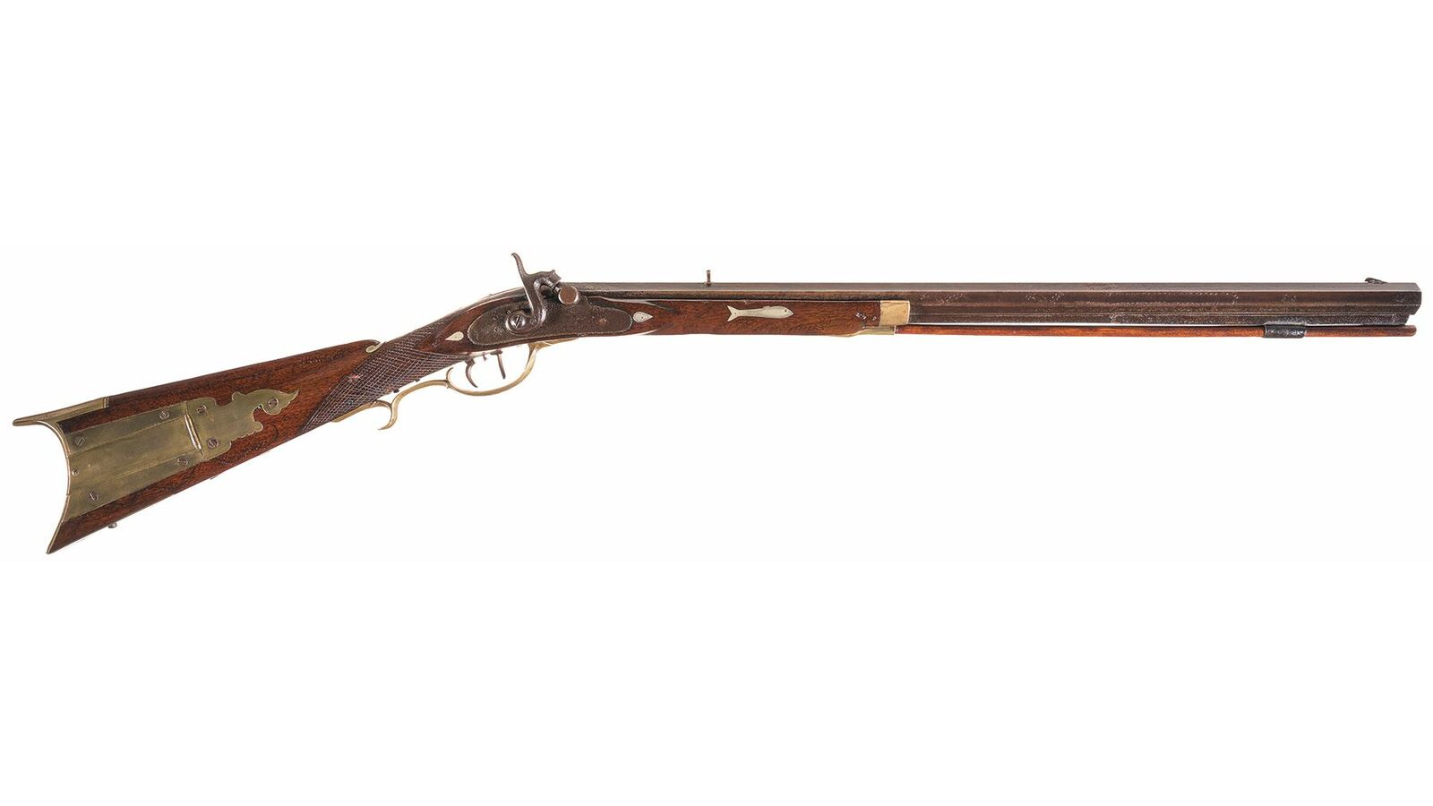 W.C. Schofield Percussion Half-Stock Percussion Rifle | Rock Island Auction