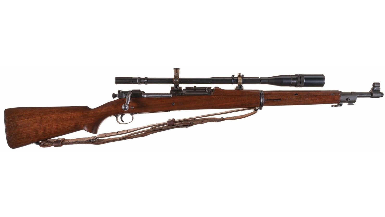 U.S. Springfield 1903 Bolt Action Rifle Configured 1942 Sniper | Rock ...