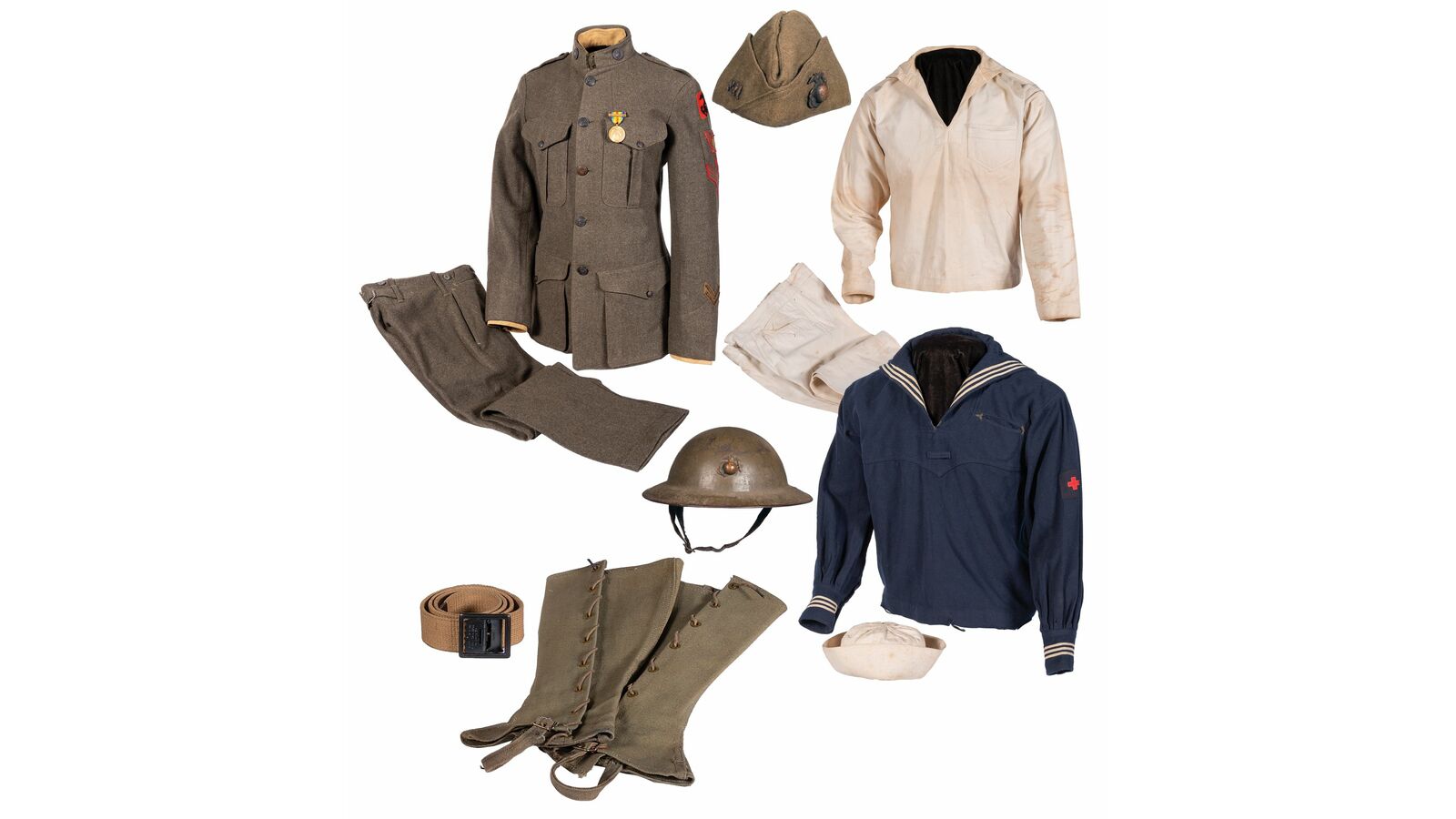 WWI USMC Corporal's Tunic and Pants | Rock Island Auction