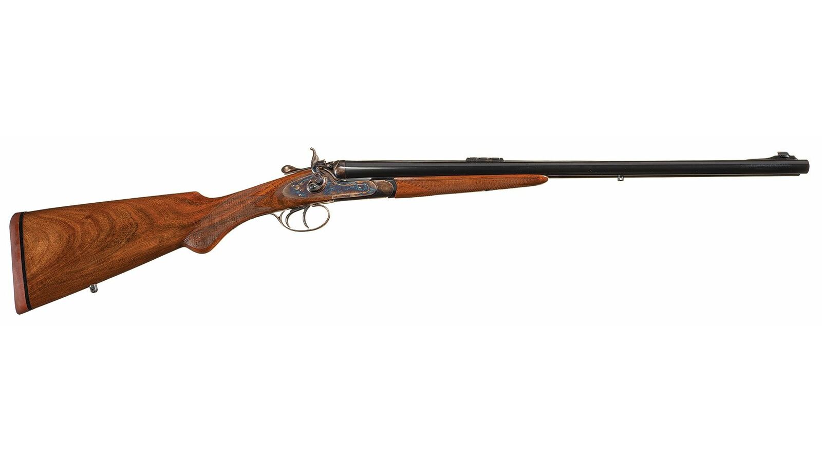 Pedersoli Kodiak Mk. IV Hammer Double Rifle with Box | Rock Island Auction