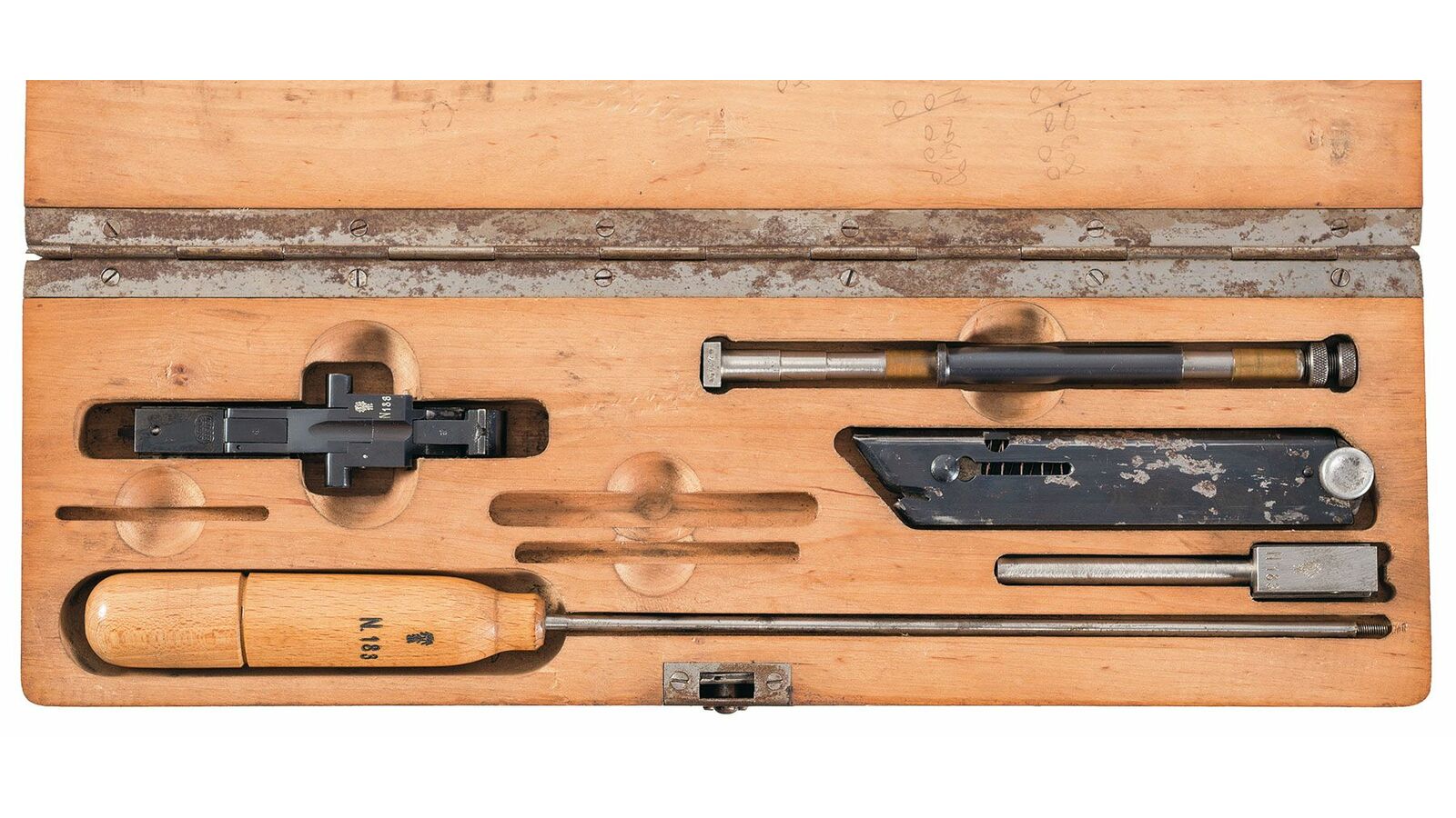 Scarce German Navy Marked Erma 22LR Luger Conversion Kit | Rock Island ...