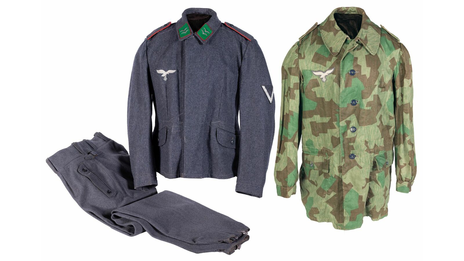 Luftwaffe Artillery Uniform Set w/Rare Ground Forces Smock | Rock ...