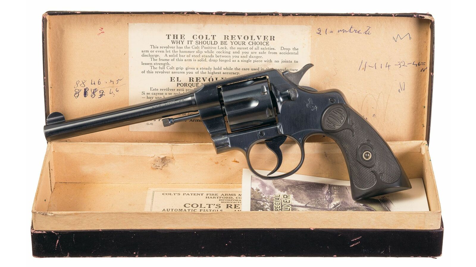 Colt Army Special Double Action Revolver with Box | Rock Island Auction
