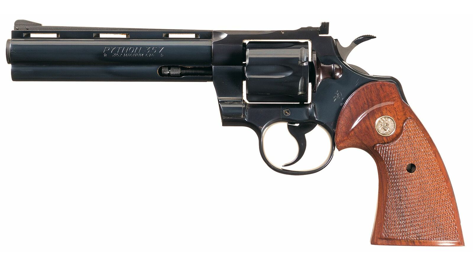 Colt Python Blue Revolver | Rock Island Auction