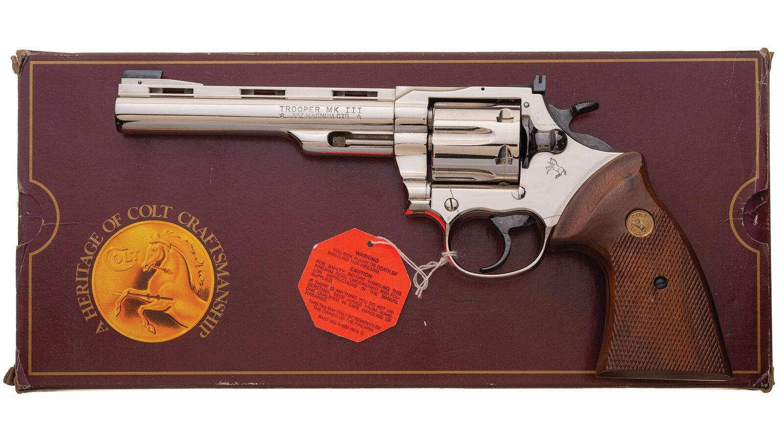 Colt Factory Firearms Collection Colt Trooper MK III Double | Rock ...