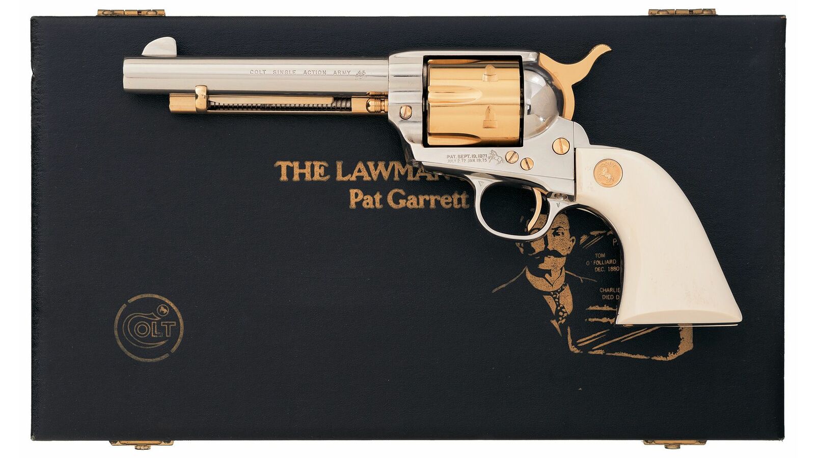 Colt Lawman Series Pat Garrett Single Action Army Revolver | Rock ...