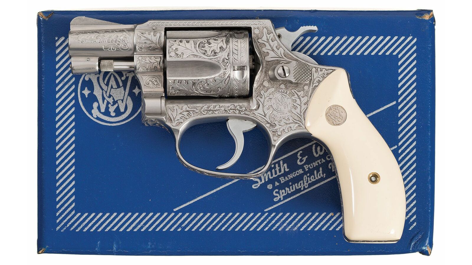 Engraved Smith & Wesson Model 60 Double Action Revolver | Rock Island ...