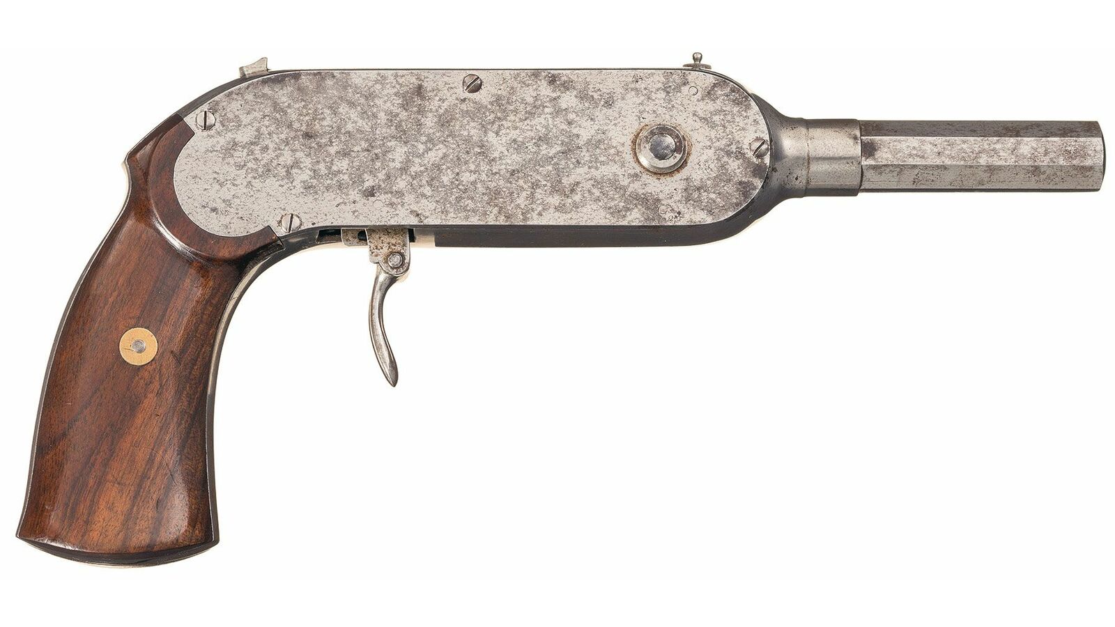 Rare Documented French 40 Shot Guycot Chain Pistol | Rock Island Auction