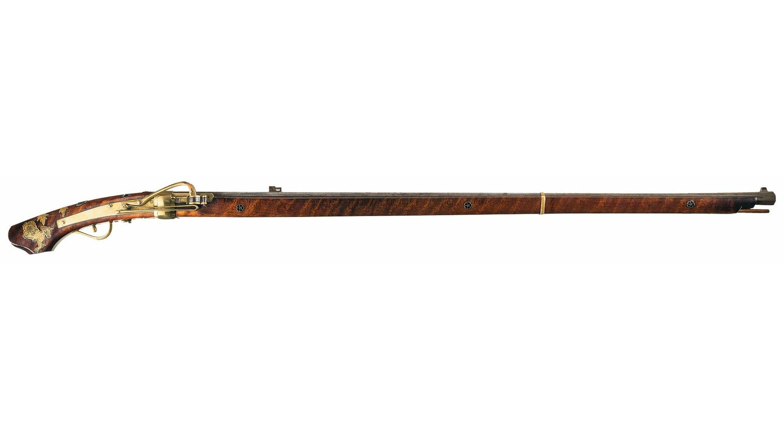Japanese Tanegashima Matchlock Arquebus with Research | Rock Island Auction