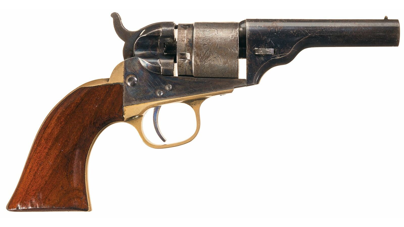 Colt 3 1/2 Inch Round Barrel Pocket Model Conversion Revolver | Rock ...