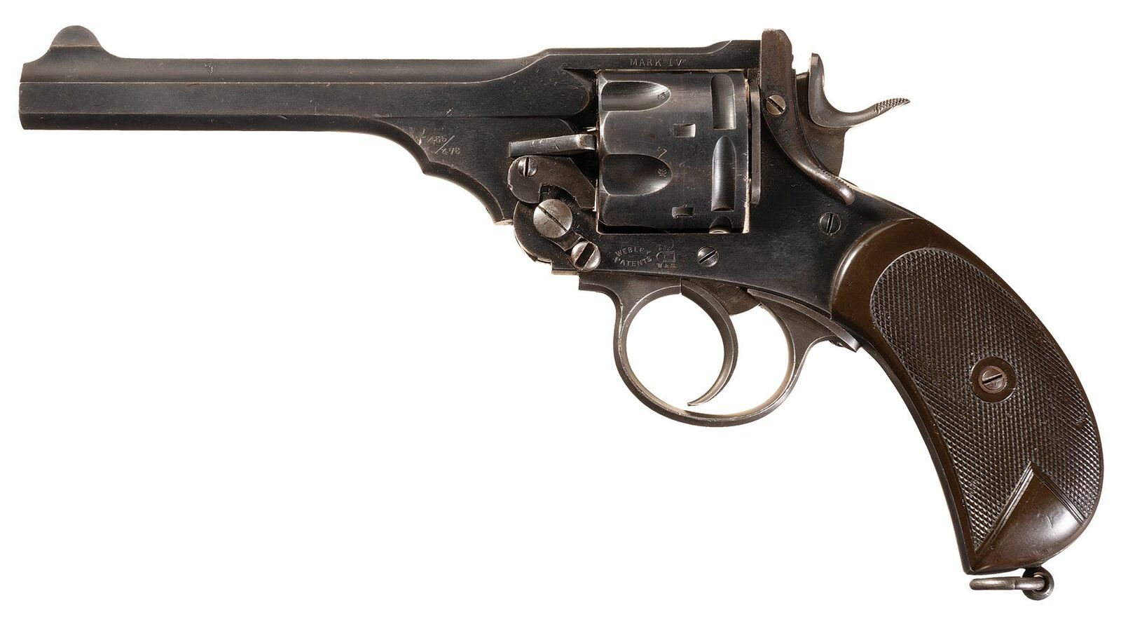 Webley MkIV Revolver, Army & Navy C.S.L. Marked | Rock Island Auction