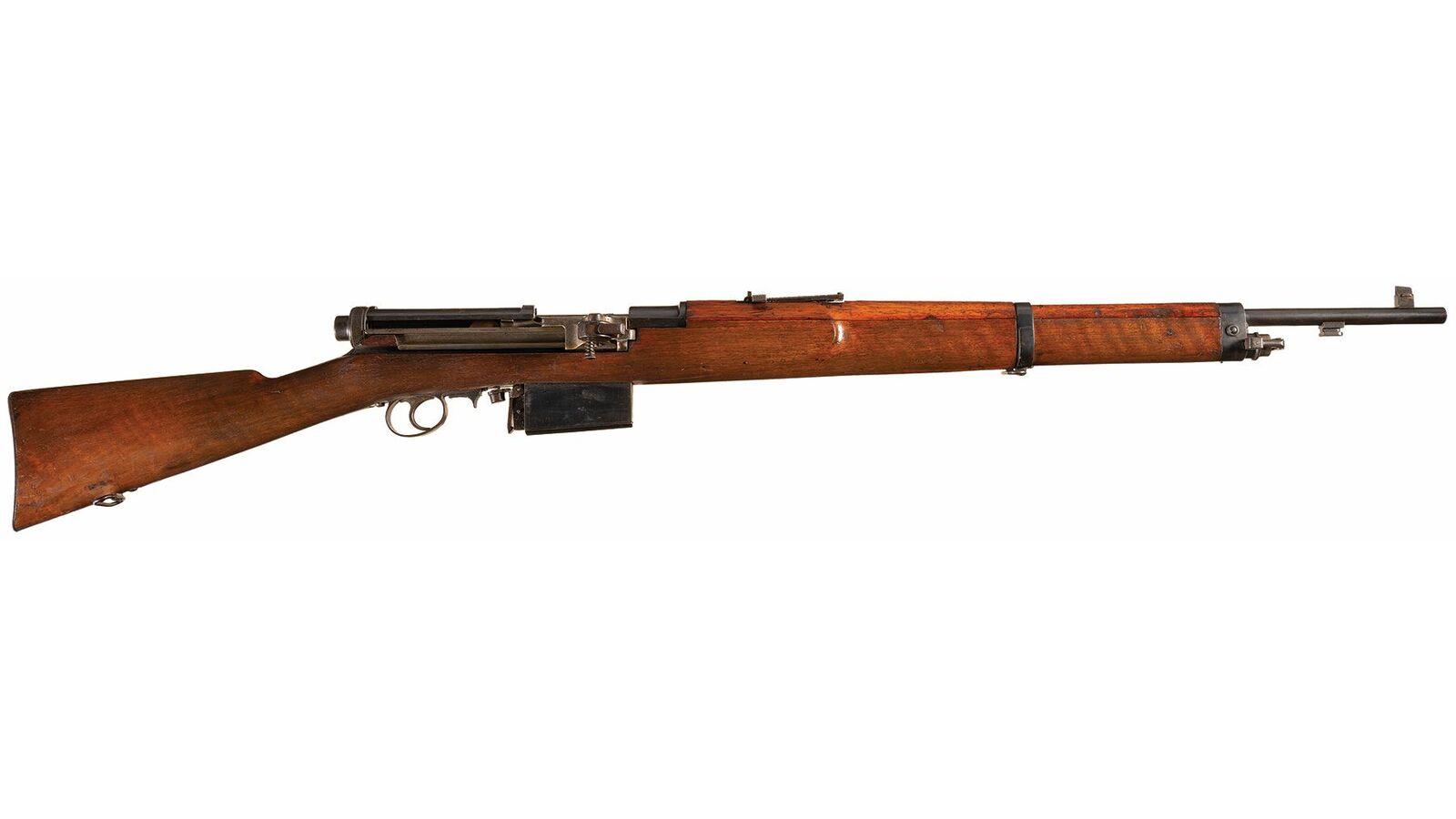 Scarce Model 1908 Mondragon Semi-Automatic Rifle in 7X57 mm | Rock ...