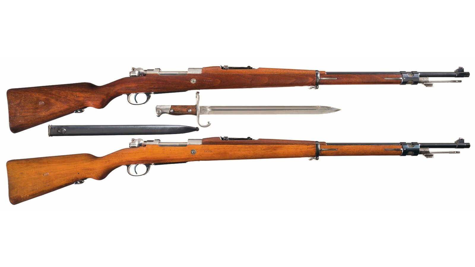 Two DWM 1909 Argentine Contract Rifles w/Accessories | Rock Island Auction
