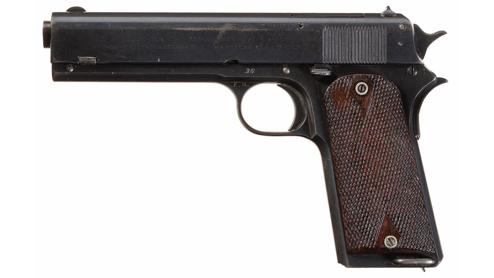 Colt - 1907 45 ACP US Army Trials Pistol | Rock Island Auction