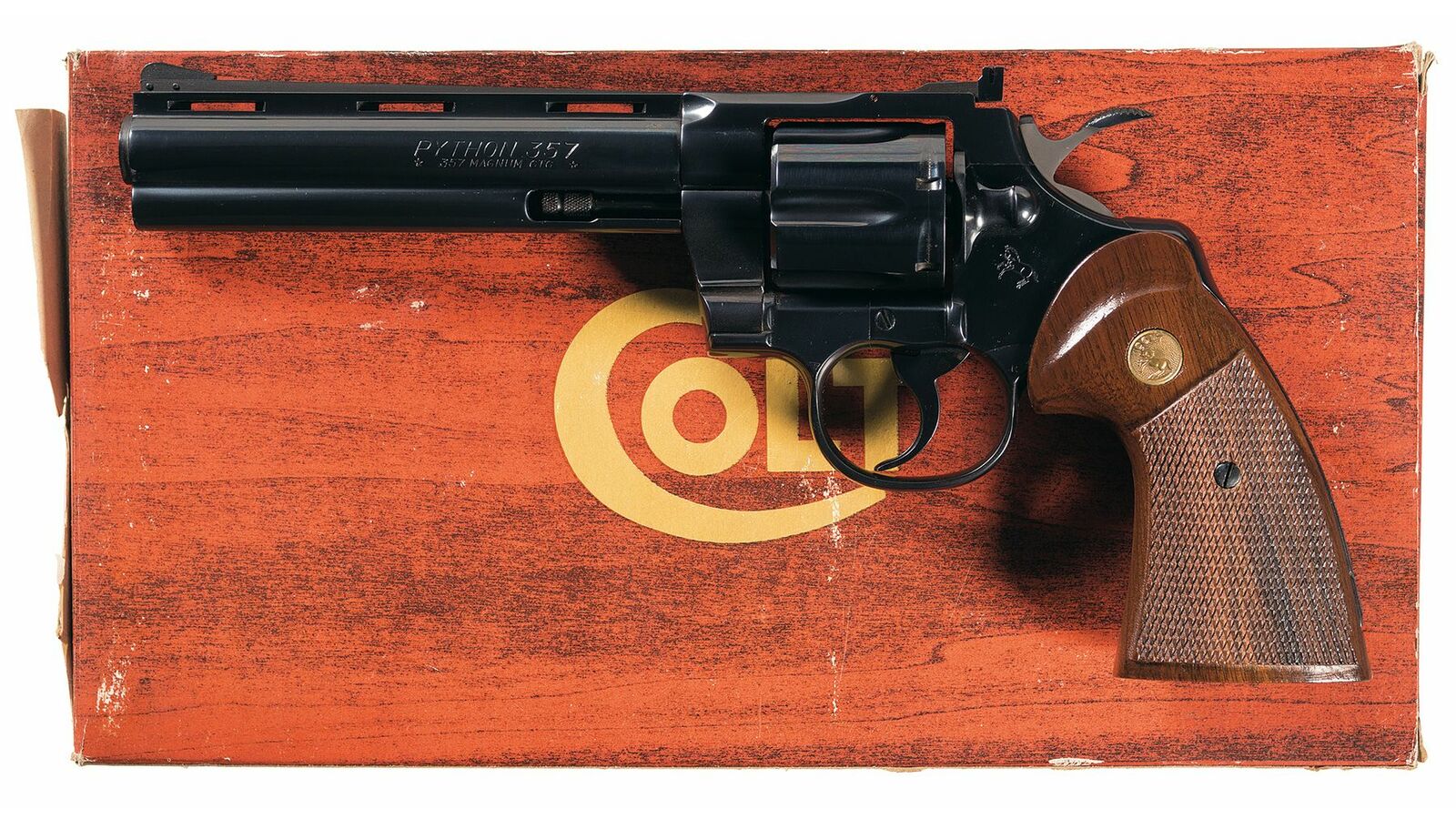 Excellent Colt Python Double Action Revolver with Box | Rock Island Auction