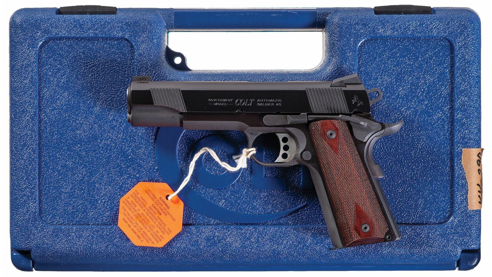 Colt Government Model Semi-Automatic Pistol with Case | Rock Island Auction