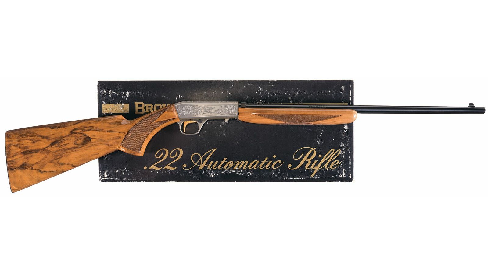 Factory Engraved Browning Grade II .22 Semi-Automatic Rifle | Rock ...