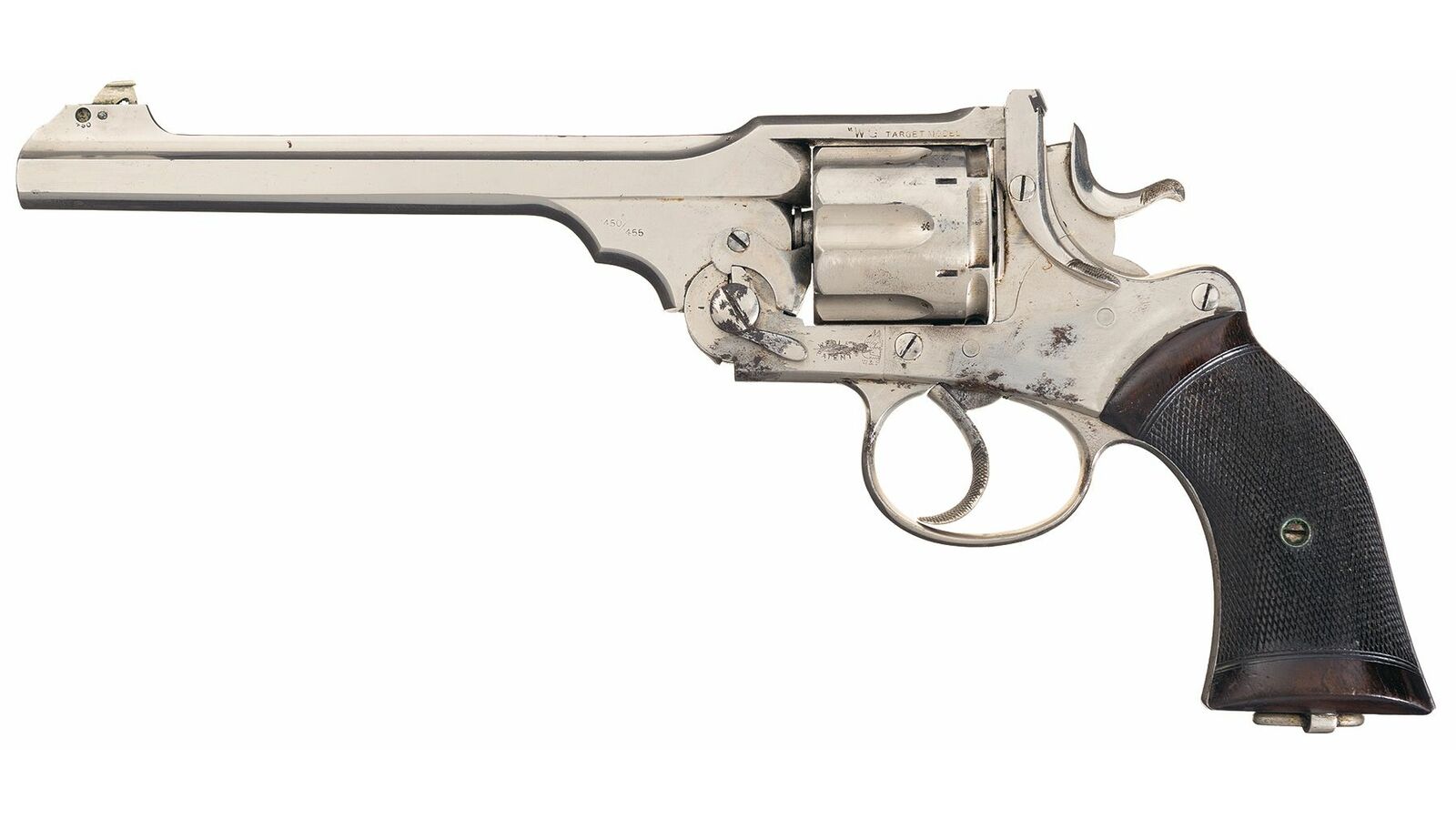 Webley WG Target Model Revolver, with Documentation | Rock Island Auction
