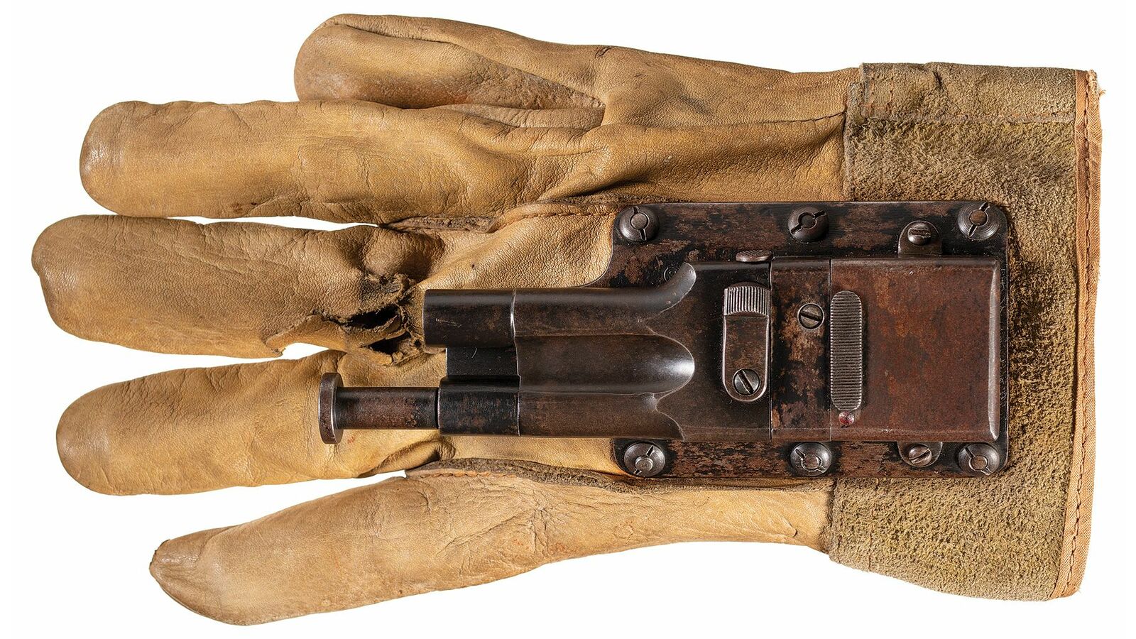 U.S.N. Sedgley Mk2 'Fist Gun' Glove Pistol | Rock Island Auction