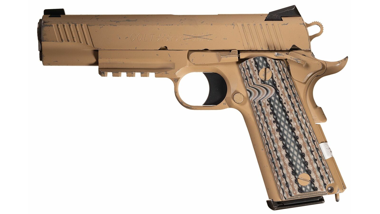 Documented USMC Colt M45A1 CQB Pistol | Rock Island Auction