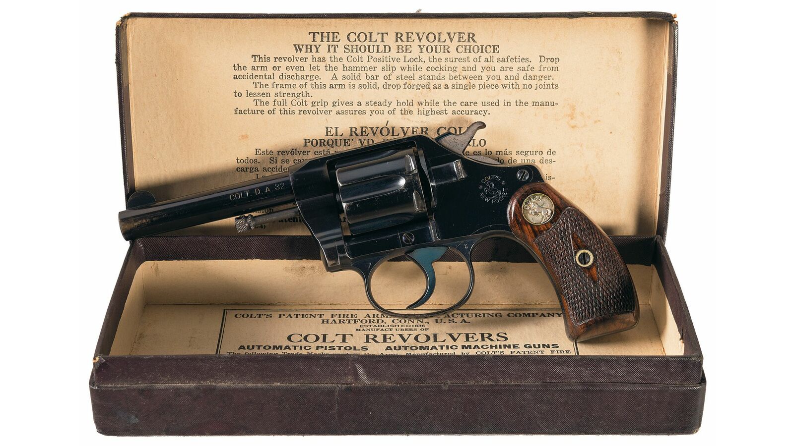 Early Production Colt Pocket Positive Revolver with Box | Rock Island ...