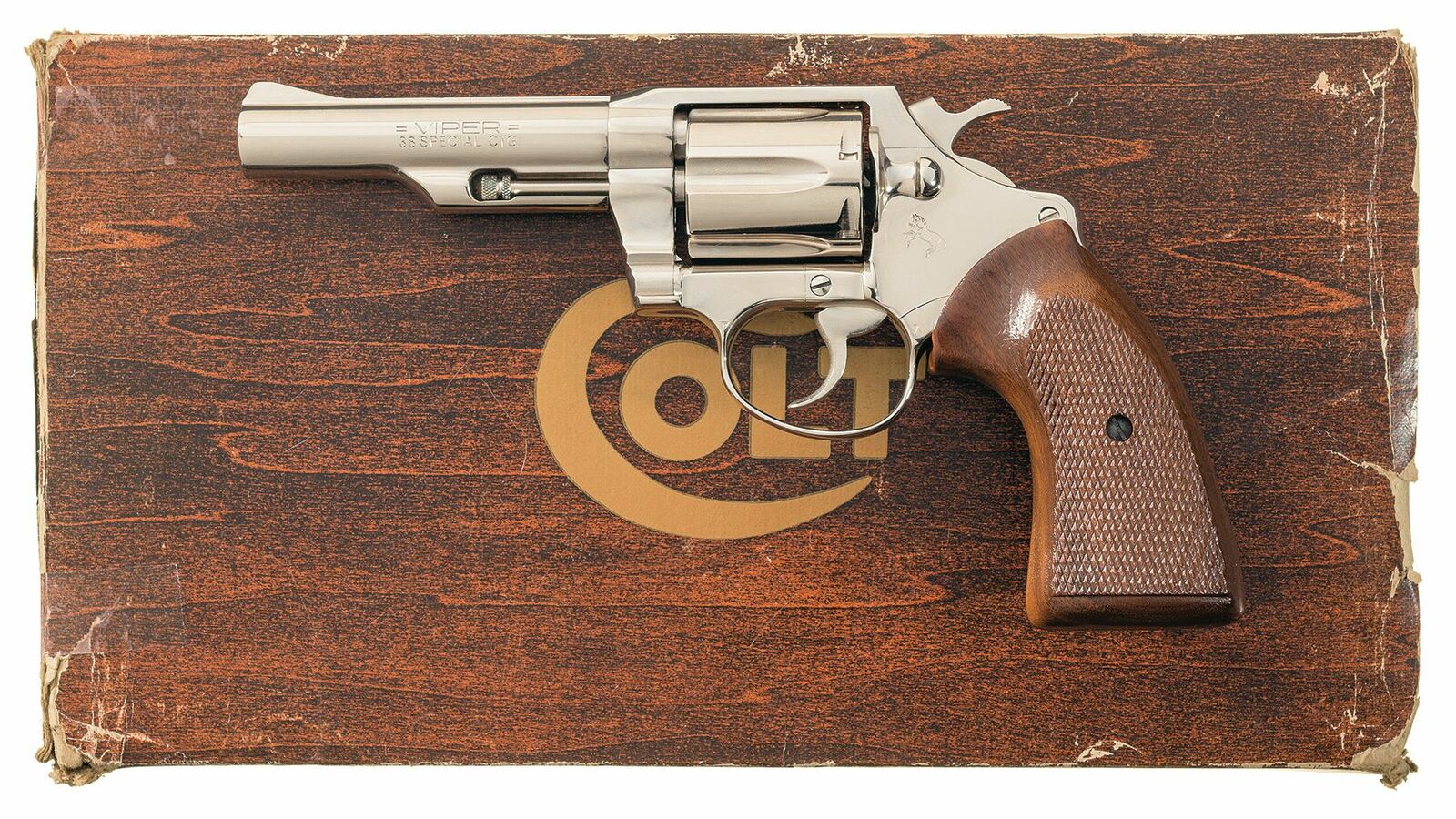 Rare and Desirable Colt Viper Double Action Revolver | Rock Island Auction