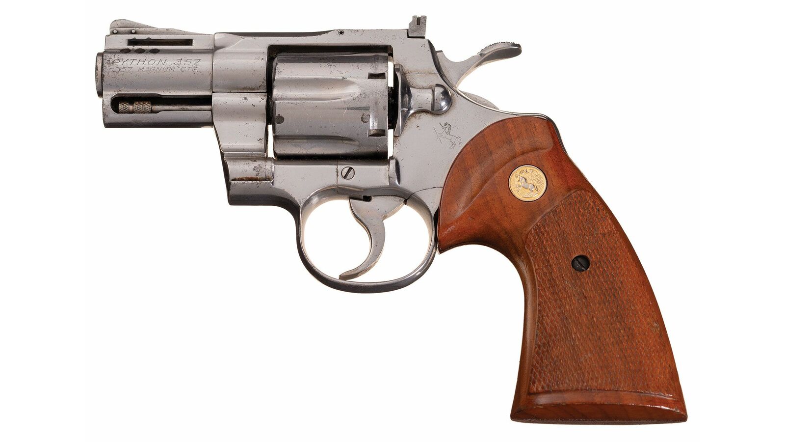 Colt Python Revolver Inscribed to Hollywood's Rodd Redwing | Rock ...