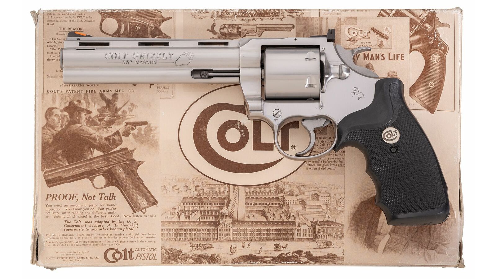 Limited Production Colt Grizzly Double Action Revolver with Box | Rock ...
