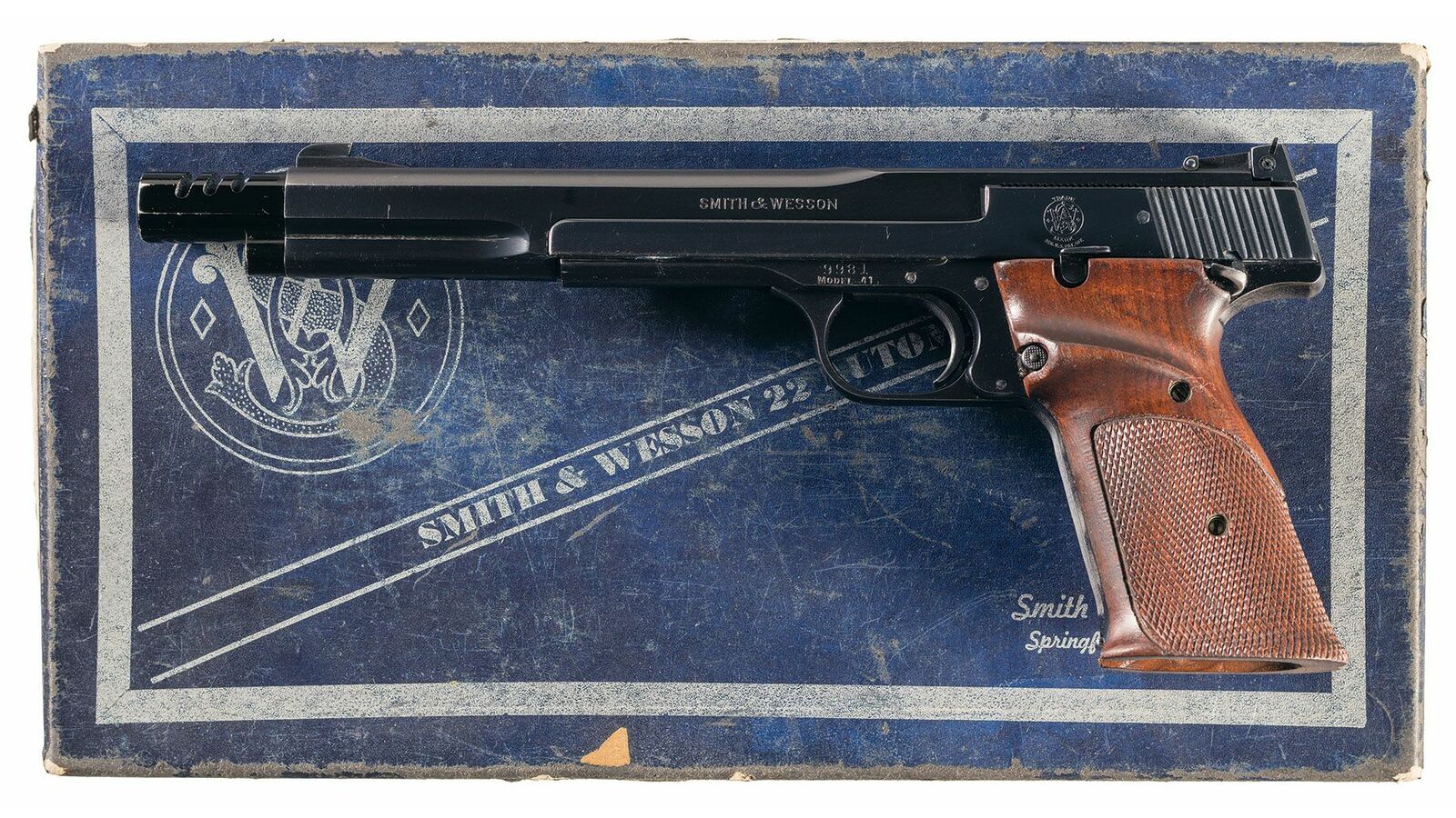 Smith & Wesson Model 41 Pistol with Box and Counterweight Set | Rock ...