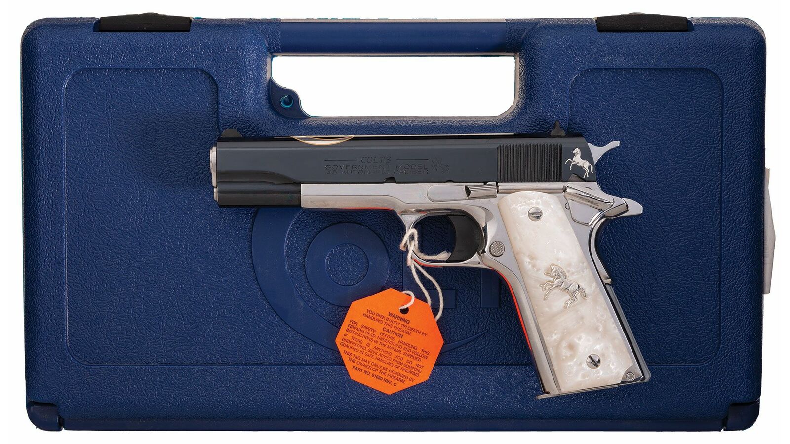 Colt Custom Government Model Semi-Automatic Pistol with Case | Rock ...