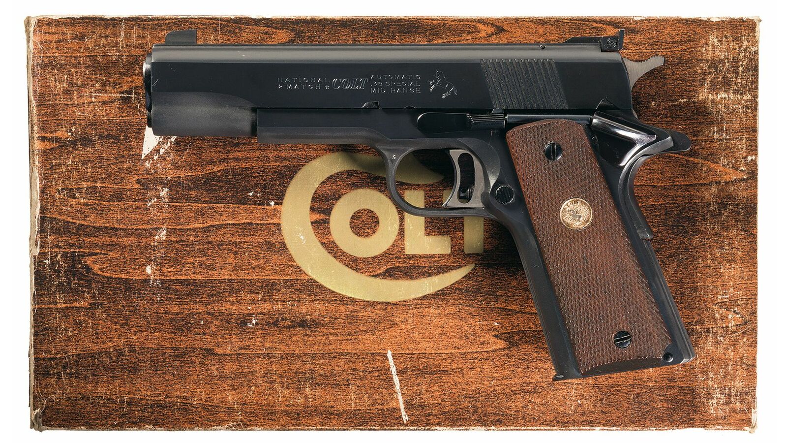 Colt Mk III National Match .38 Special Mid Range Pistol with Box | Rock ...