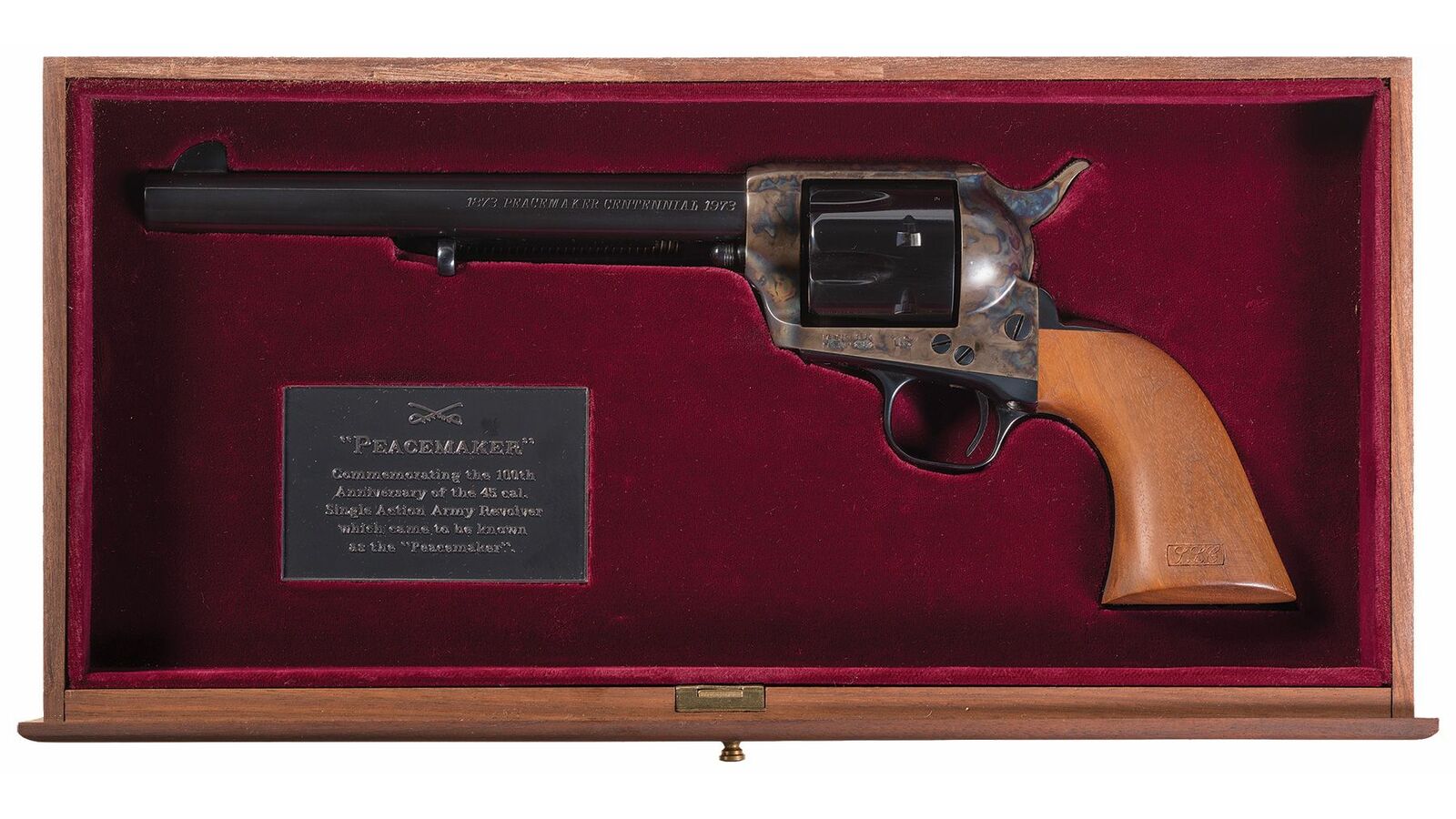 Cased Colt .45 Caliber Peacemaker Centennial Commemorative | Rock ...