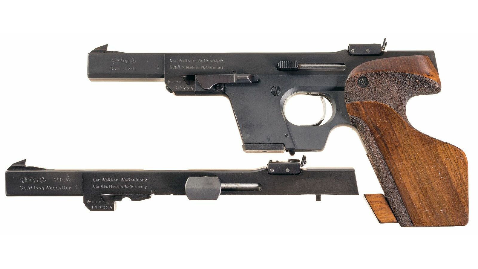 Walther Model GSP Target Standard Pistol with Case | Rock Island Auction