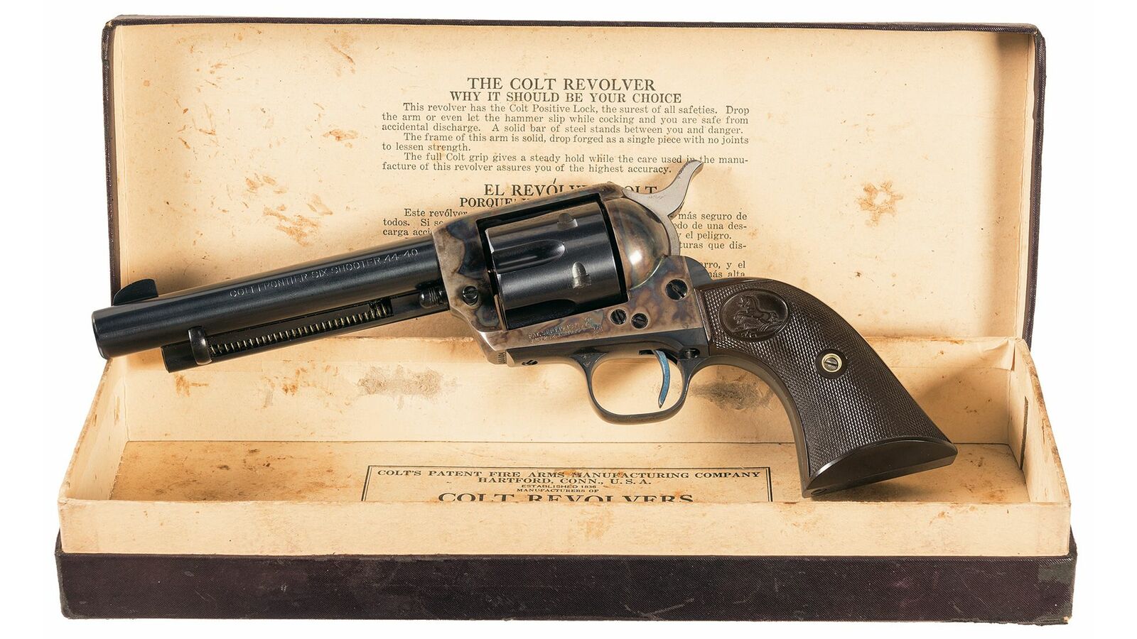 1st Gen. Colt Frontier Six Shooter SAA Revolver, Original Box | Rock Island Auction