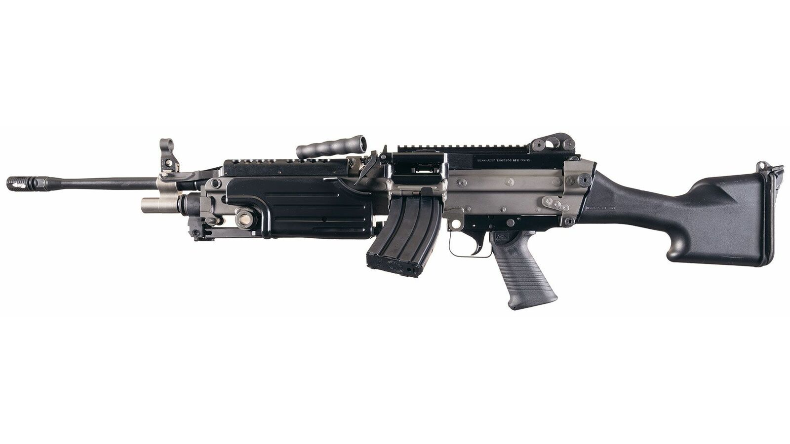 Desirable FNH USA M249S Semi-Automatic Rifle with Tripod | Rock Island ...