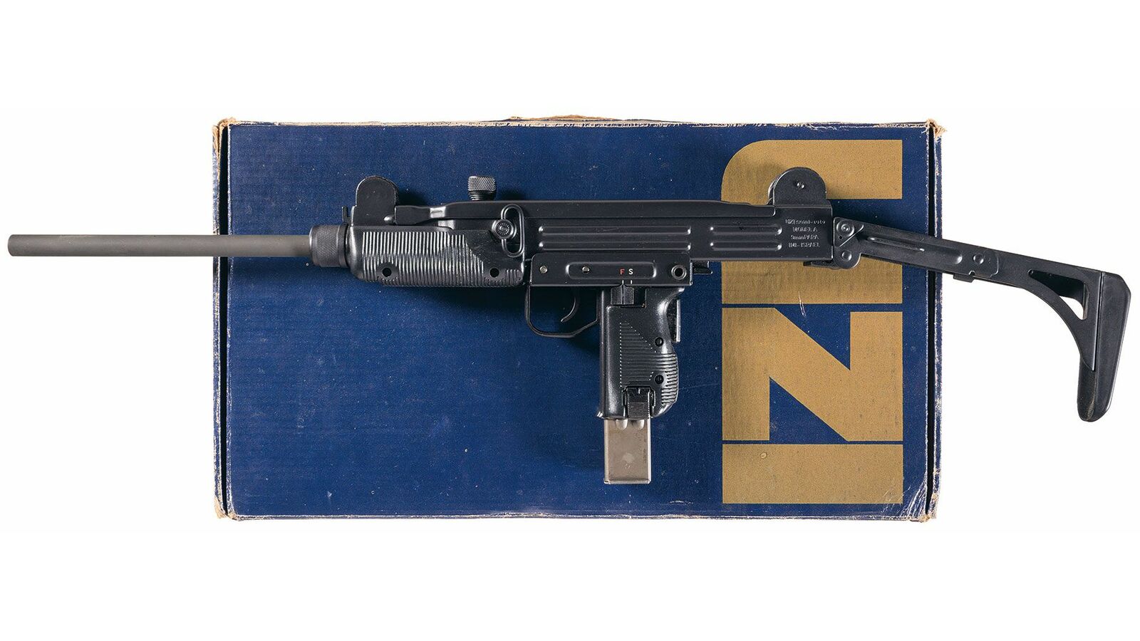 I.M.I./Action Arms Uzi Model A Semi-Automatic Carbine with Box | Rock ...